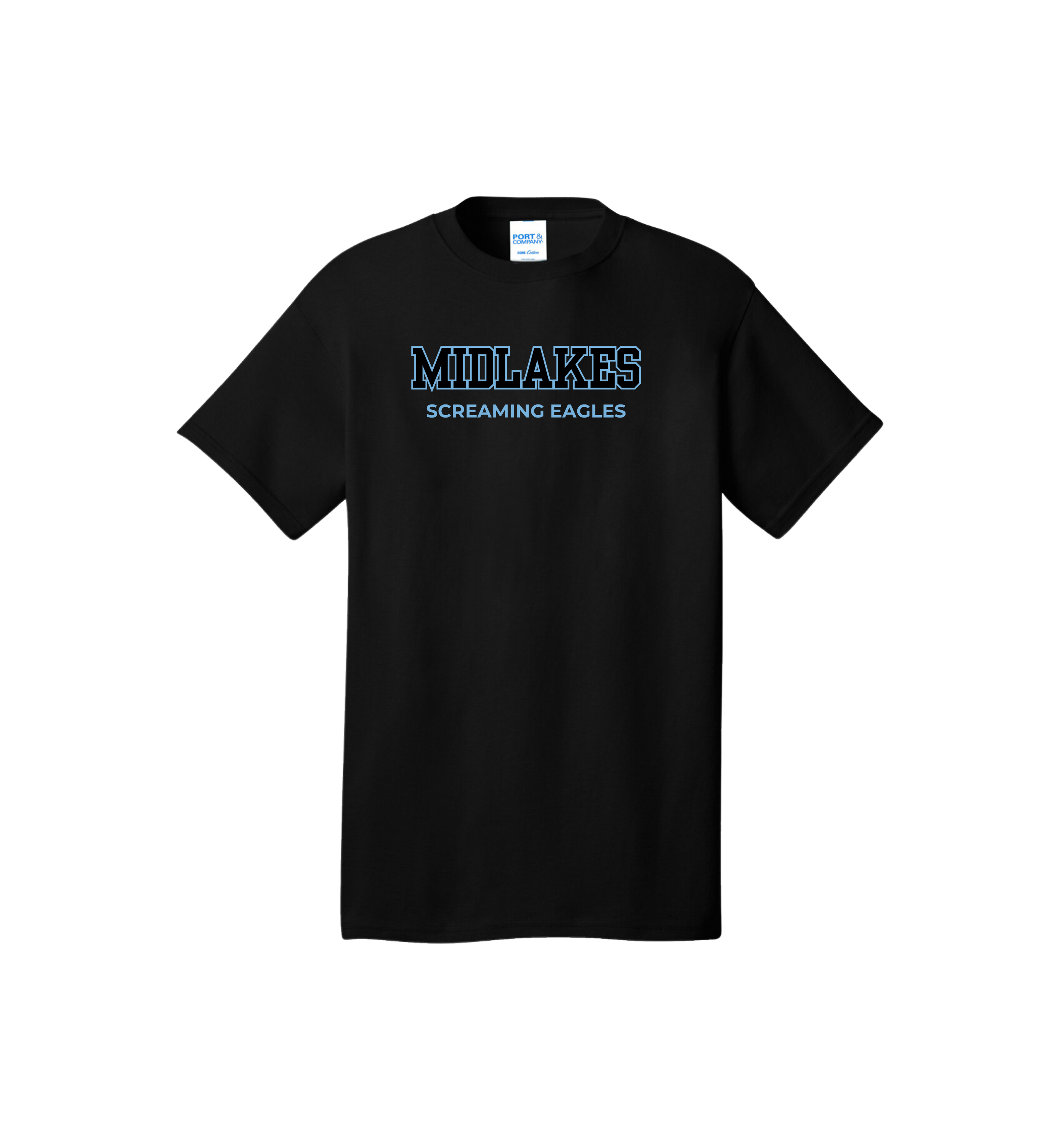 Midlakes Screaming Eagles Tee – Valcom Family Apparel Printing